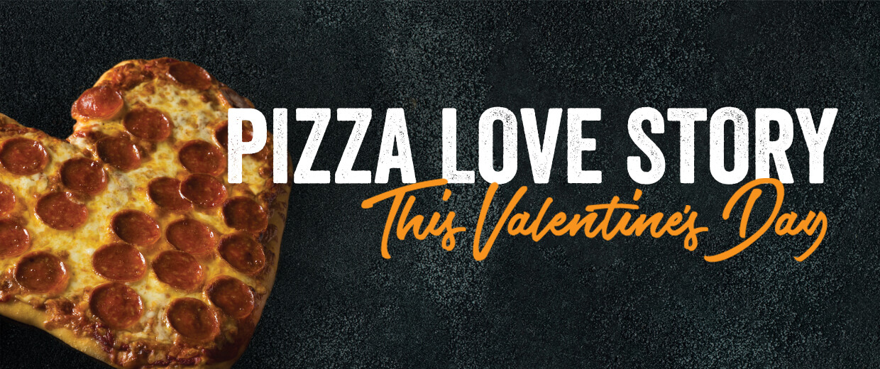 Heart-Shaped Pizza - Pizza Pub Wisconsin Dells - Since 1983